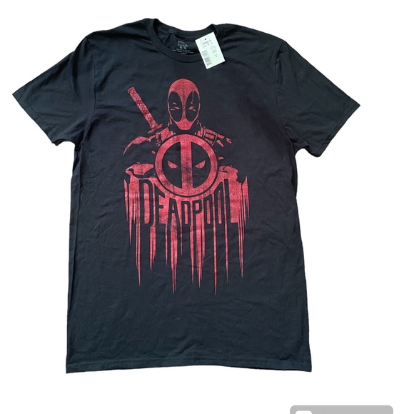 Shirts | Deadpool Logo Drip Tshirt | Poshmark